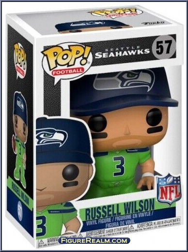 Russell Wilson (Color Rush / Green) (Seahawks) - Football - Pop! Vinyl ...