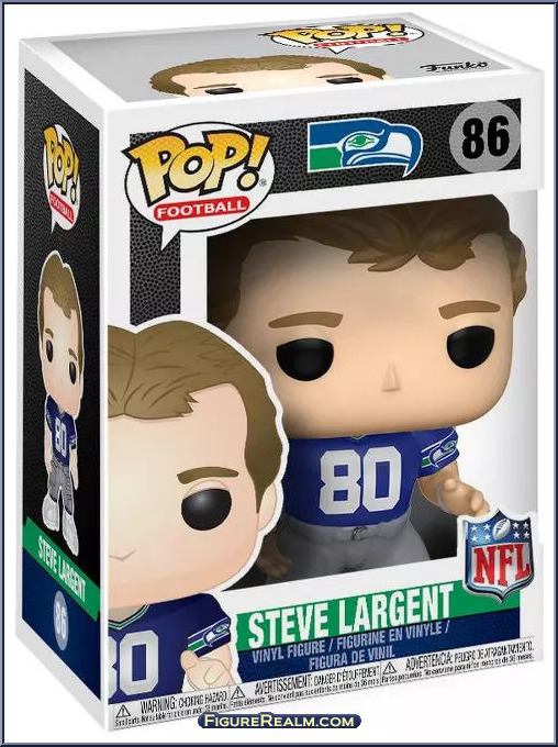 Steve Largent (Seattle Seahawks) - Football - Pop! Vinyl Figures ...