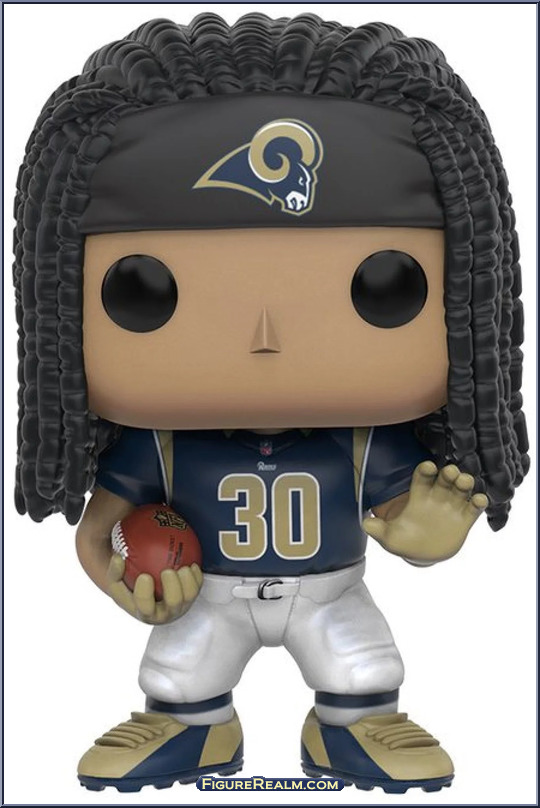 Todd Gurley (Los Angeles Rams) (Blue Jersey) - Football - Pop! Vinyl ...