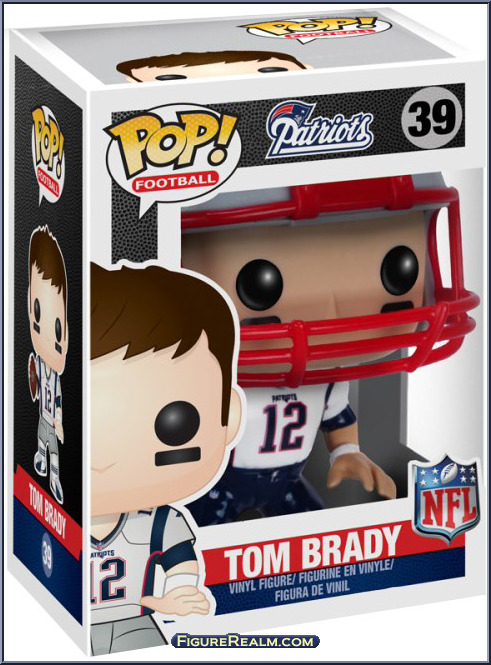 Tom Brady (New England Patriots) (White Jersey) - Football - Pop! Vinyl ...