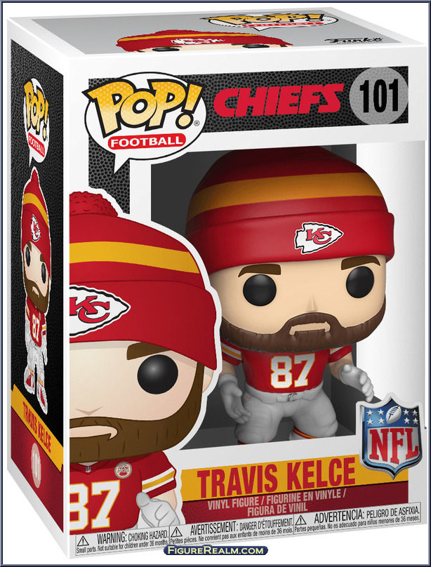 Travis Kelce (Chiefs) - Football - Pop! Vinyl Figures - Funko Action Figure