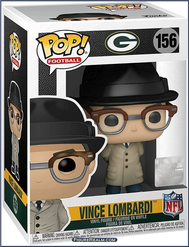 Vince Lombardi (Packers) - Football - Pop! Vinyl Figures - Funko Action ...