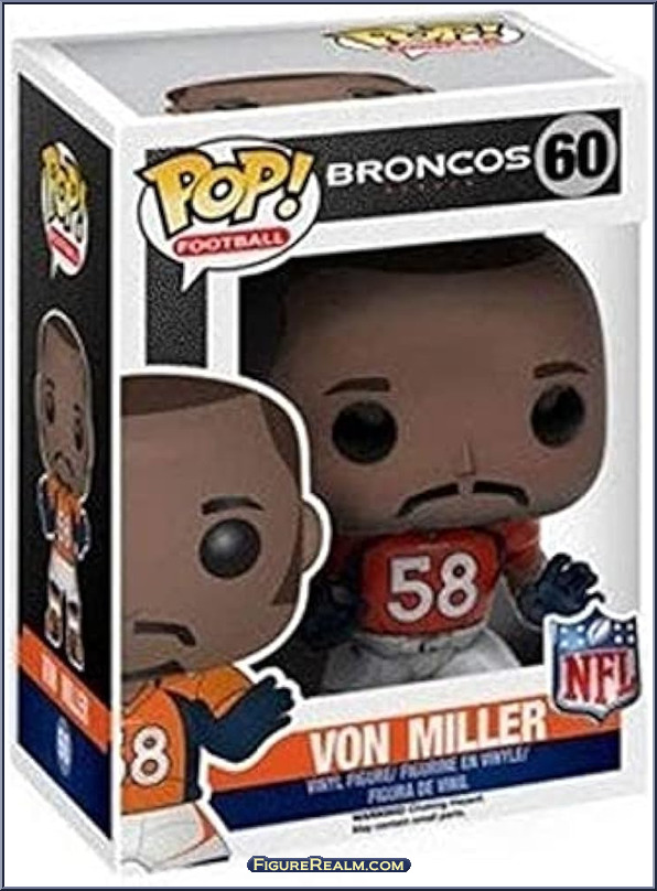 Von Miller (Denver Broncos) - Football - Pop! Vinyl Figures - Funko ...