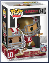 Jimmy Garoppolo (San Francisco 49ers) - Football - Pop! Vinyl Figures ...