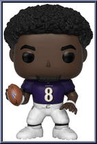 Lamar Jackson (Ravens) - Football - Pop! Vinyl Figures - Funko Action ...