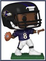 Lamar Jackson (Ravens) - Football - Pop! Vinyl Figures - Funko Action ...
