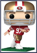 Nick Bosa (San Francisco 49ers) (Running) (Red / Gold Uniform ...