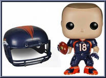 Peyton Manning (Denver Broncos) (Blue Jersey) - Football - Pop! Vinyl ...