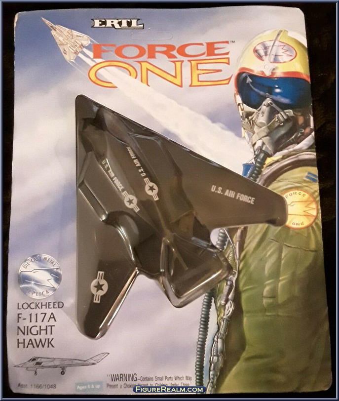 Lockheed F-117A Night Hawk - Force One - Basic Series - ERTL Action Figure