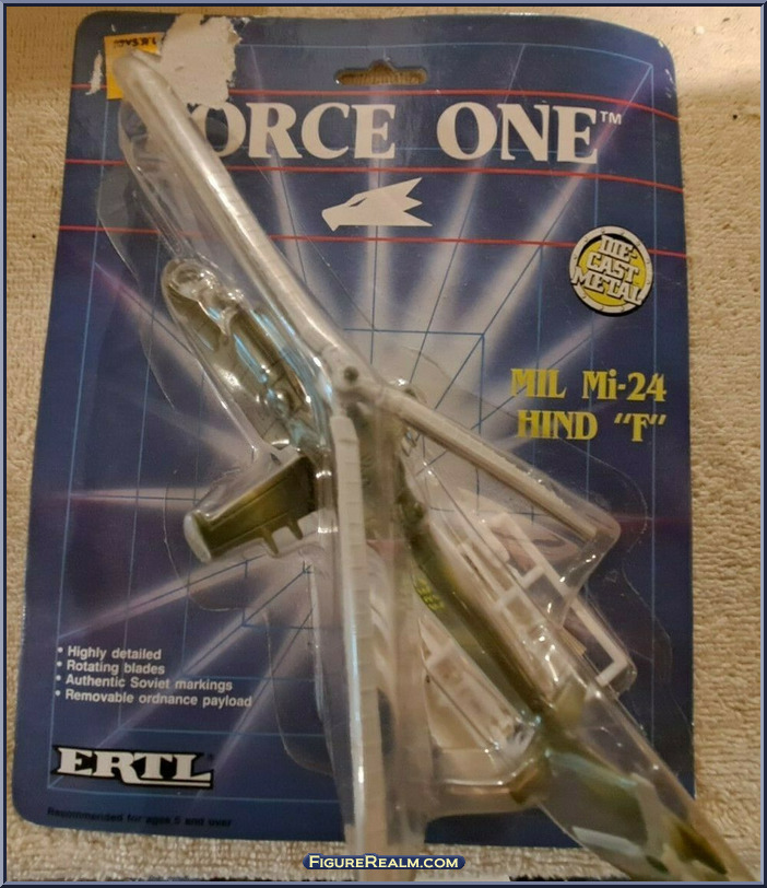 MIL Mi-24 Hind "F" - Force One - Basic Series - ERTL Action Figure