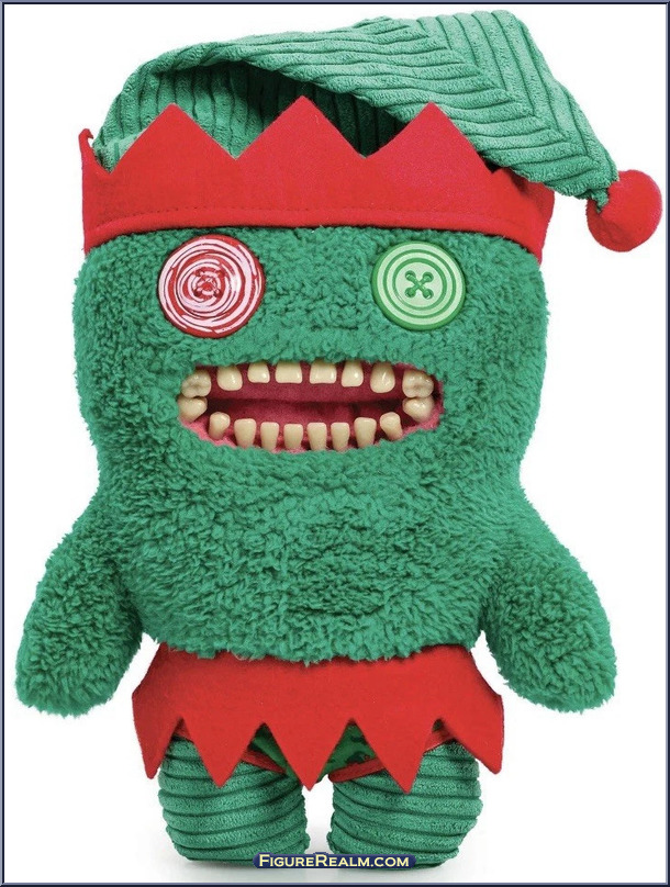 Elf (Green Fuzzy) - Fuggler - Festive Fuggs - Spinmaster Action Figure