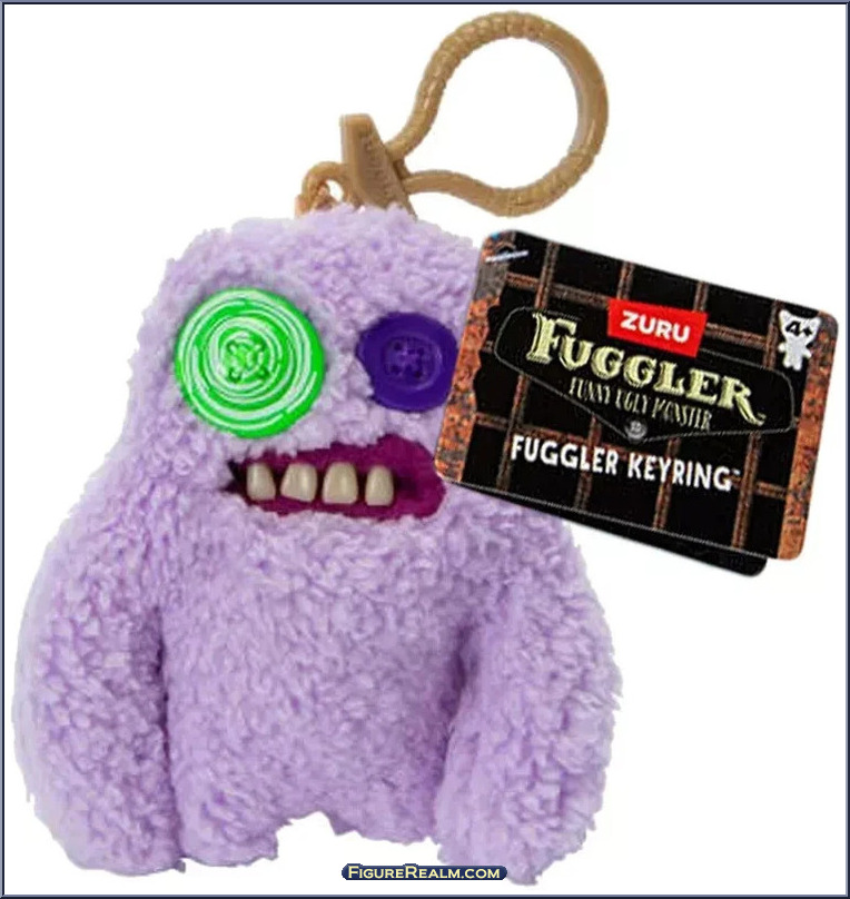 Sasquoosh V3 (Purple Fuzzy) - Fuggler - Key Ring - Spinmaster Action Figure
