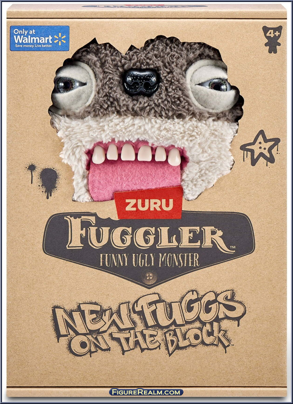 Scarescome Square Bear (Brown Fuzzy) - Fuggler - New Fuggs on the Block ...