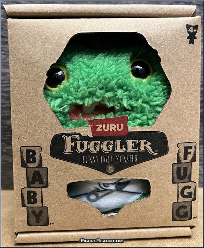 Squidge (Green Fuzzy) - Fuggler - Baby Fugg - Spinmaster Action Figure
