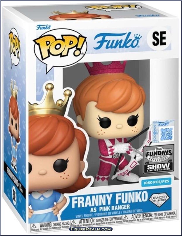 Franny Funko as Pink Ranger (Diamond Collection) - Funko - Pop! Vinyl ...