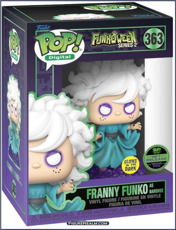 Franny Funko as Banshee (Glows In The Dark) (NFT Release) - Funkoween ...