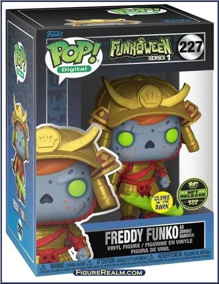 Freddy Funko as Zombie Samurai (Glows In The Dark) (NFT Release ...