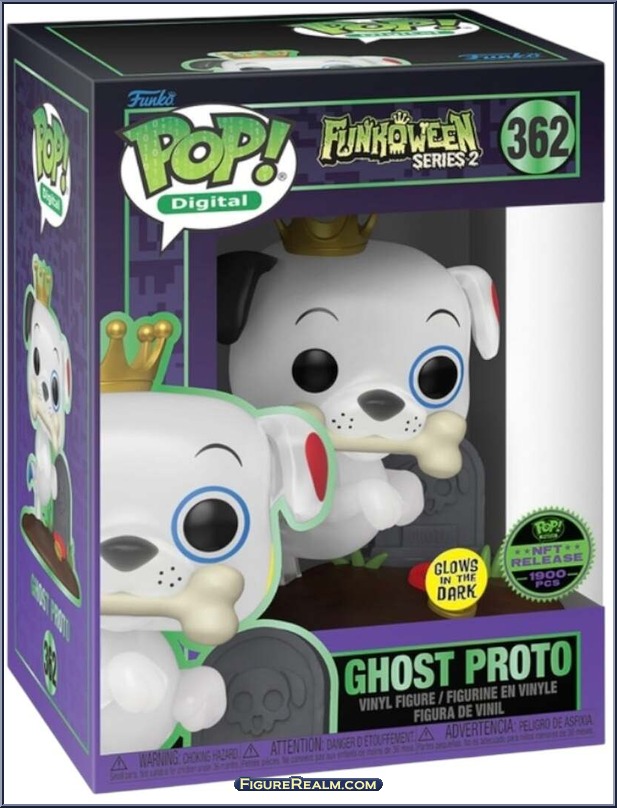 Ghost Proto (Glows In The Dark) (NFT Release) - Funkoween - Pop ...