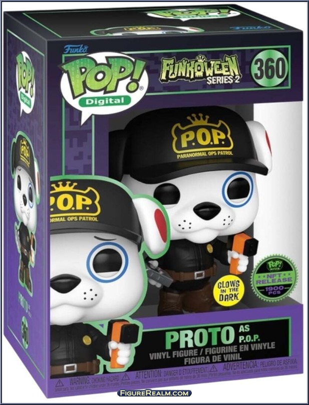 Proto as P.O.P. (Glows In The Dark) (NFT Release) - Funkoween - Pop ...