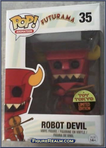 Robot Devil (Violin) - Futurama - Pop! Vinyl Figures - Funko Action Figure