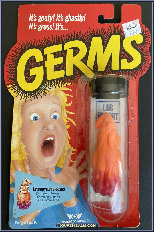 Grumpyrumbleosus - Germs - Basic Series - Worlds of Wonder Action Figure