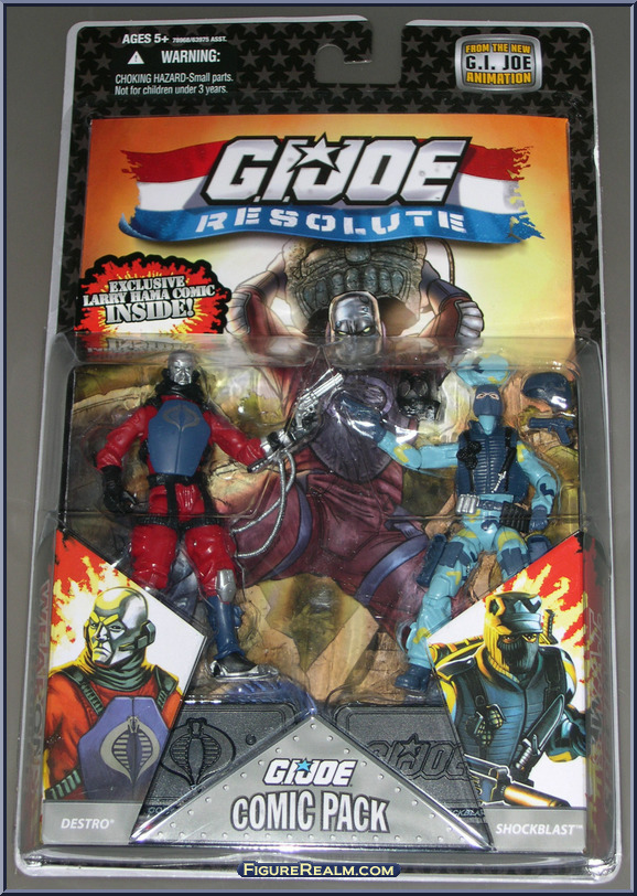 Shockblast / Destro - G.I. Joe - 25th Anniversary - Comic Packs - Wave ...