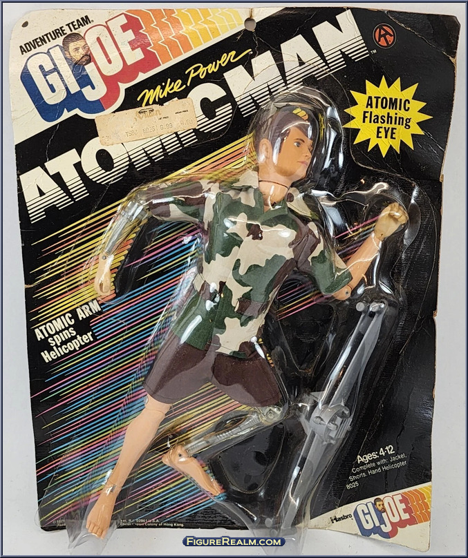 Atomic Man (Mike Power) - G.I. Joe - Adventure Team - Basic Series ...