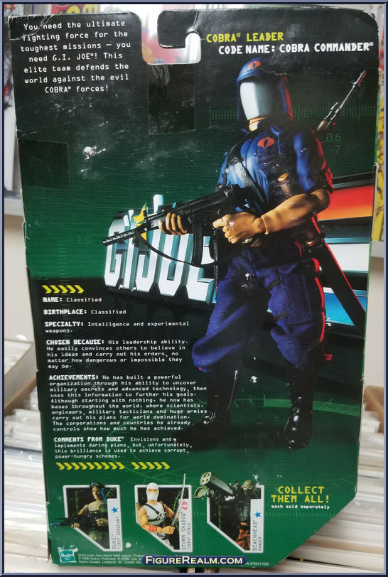 Cobra Commander - G.I. Joe - Classic Collection 12" Scale - Basic ...