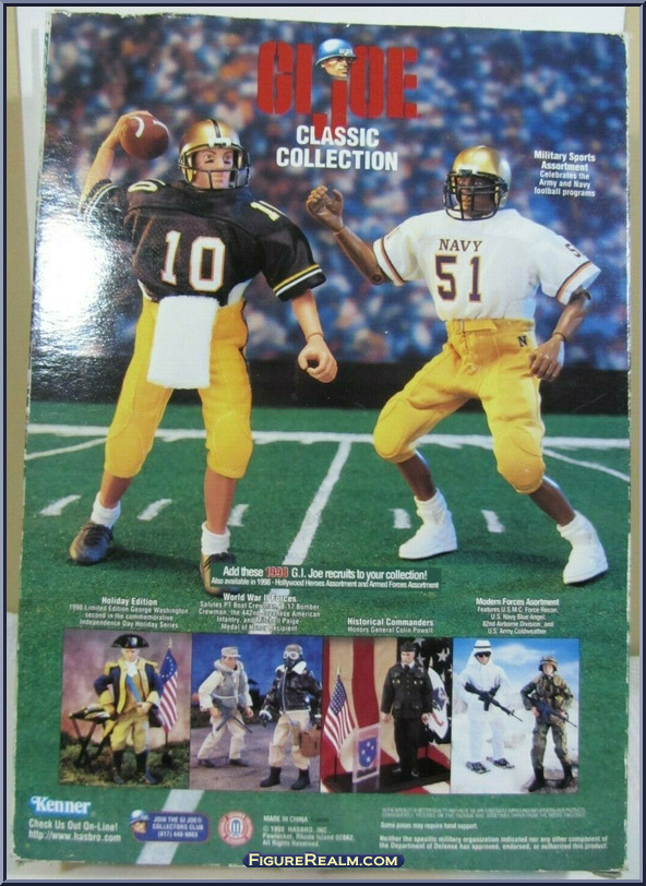 Navy Football Linebacker - G.I. Joe - Classic Collection 12" Scale ...
