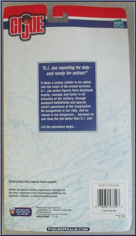 USMC Boot - G.I. Joe - Classic Collection 12" Scale - Basic Series ...