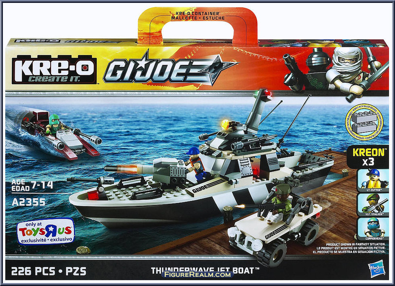 Thunderwave Jet Boat - G.I. Joe - Sets - Kre-O Action Figure