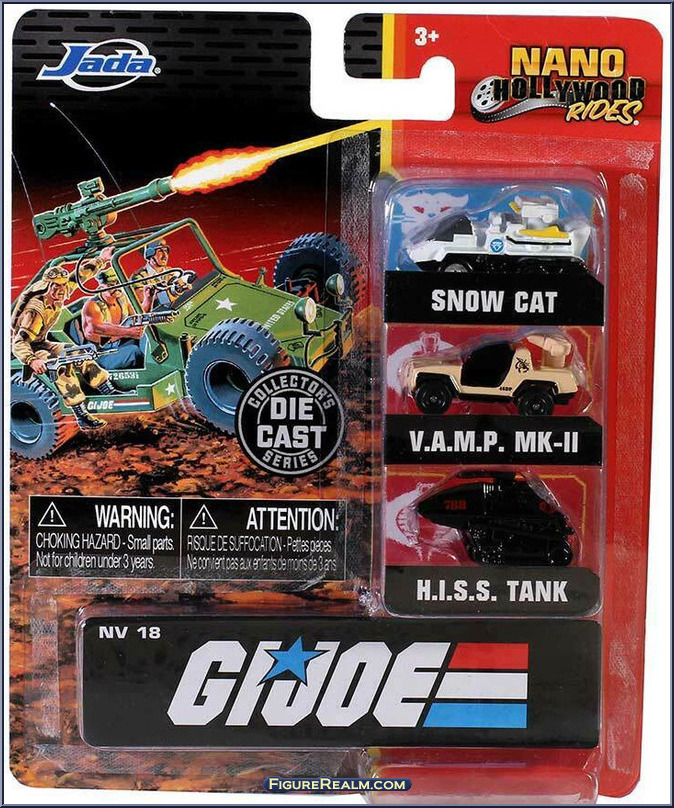 Snow Cat V A M P Mk Ii H I S S Tank G I Joe Nano Metalfigs
