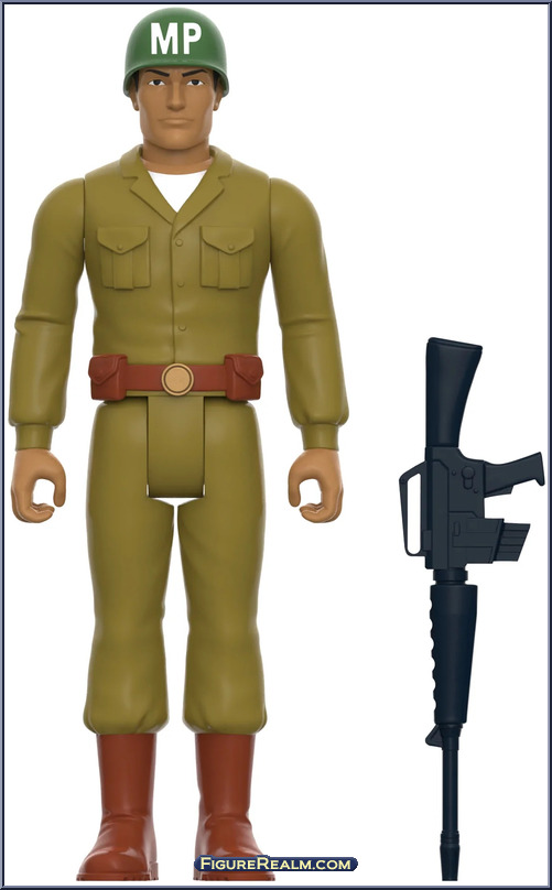 G.I. Joe MP (Clean Shaven / Brown) - G.I. Joe - ReAction Figures ...