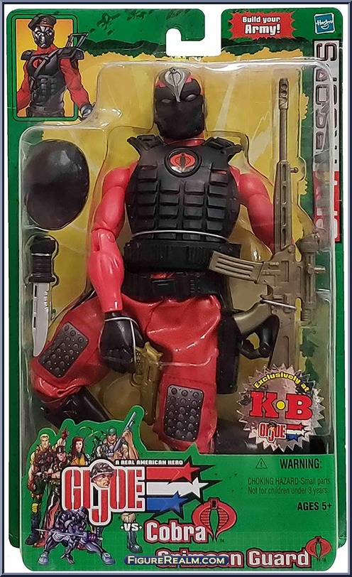 Crimson Guard - G.I. Joe vs. Cobra - Spy Troops - 12" Scale - Hasbro Action Figure