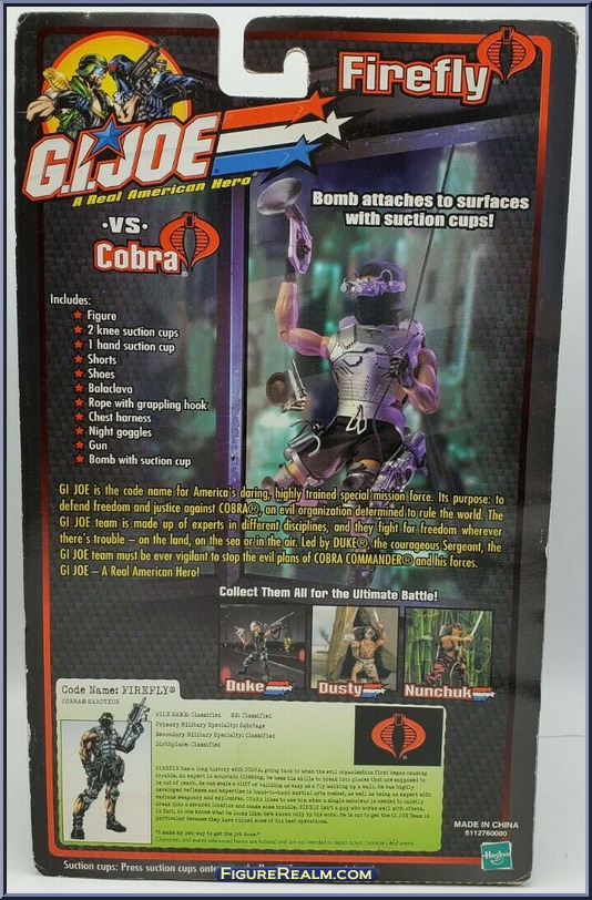 Firefly - G.I. Joe vs. Cobra - 12" Scale - Hasbro Action Figure