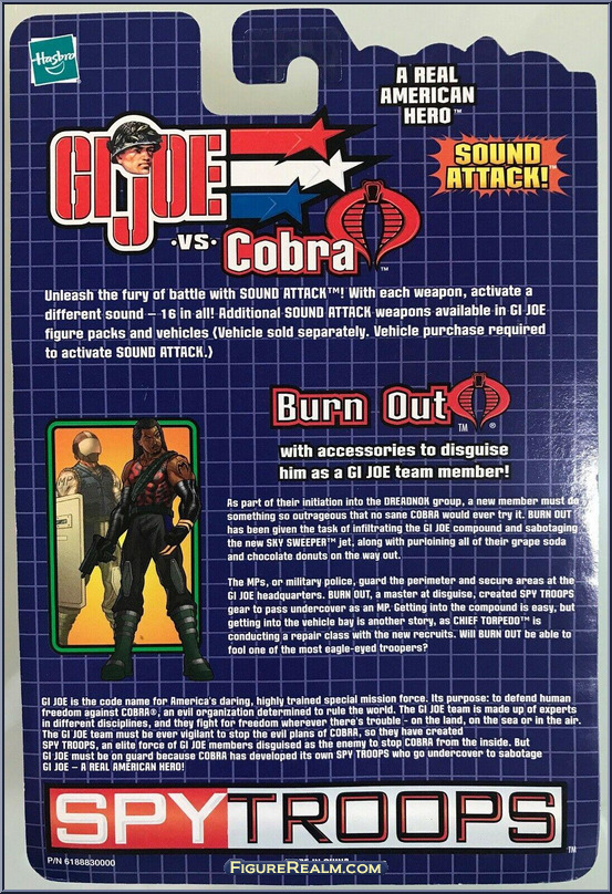 Torpedo vs. Burn Out - G.I. Joe vs. Cobra - Spy Troops - Hasbro Action Figure