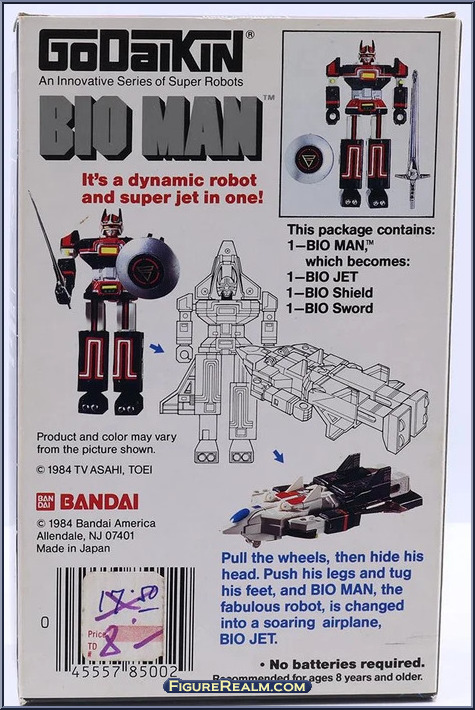 Bio Man - Godaikin - Basic Series - Bandai Action Figure