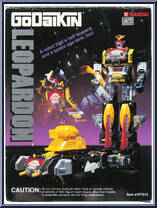 Leopardon - Godaikin - Combiners - Bandai Action Figure