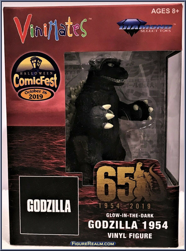 Godzilla 1954 (Glow-in-the-Dark) - Godzilla - Vinimates - Diamond ...