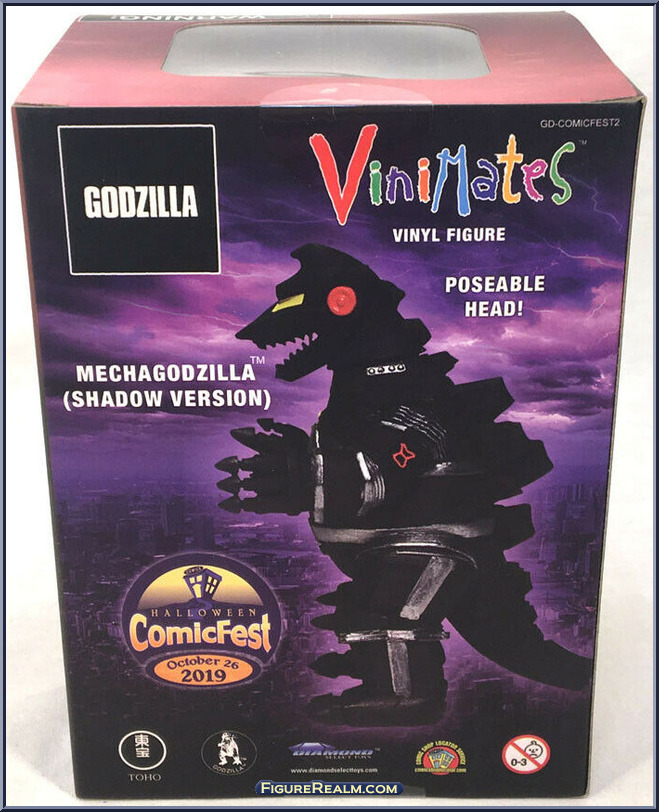 Mechagodzilla (Shadow Version) - Godzilla - Vinimates - Diamond Select ...