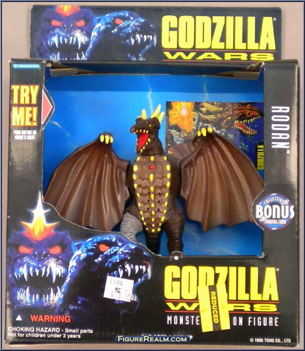 Rodan - Godzilla - Godzilla Wars - Boxed Roaring Figures - Trendmasters ...
