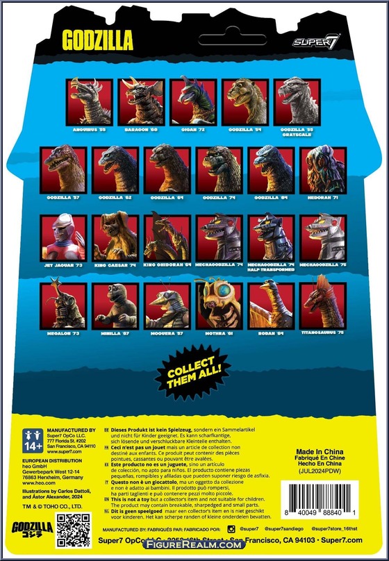 Mechagodzilla '75 - Godzilla - ReAction Figures - Super7 Action Figure