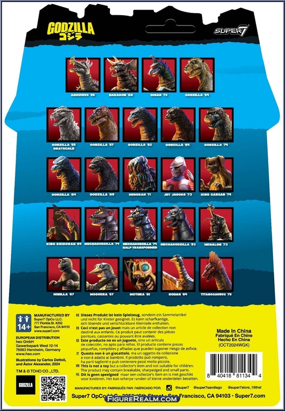 Mechagodzilla '93 - Godzilla - ReAction Figures - Super7 Action Figure