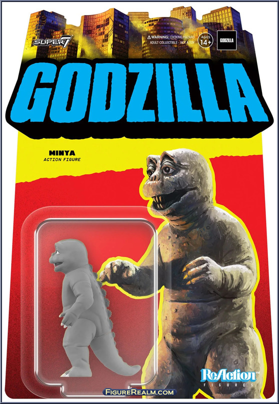 Minya - Godzilla - ReAction Figures - Super7 Action Figure