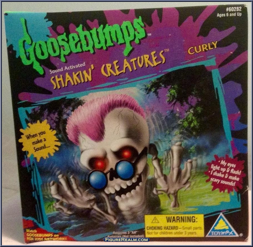 Curly - Goosebumps - Shakin' Creatures - Toymax Action Figure