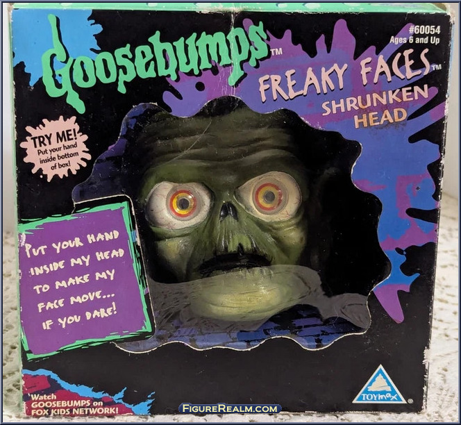 Shrunken Head - Goosebumps - Freaky Faces - Toymax Action Figure