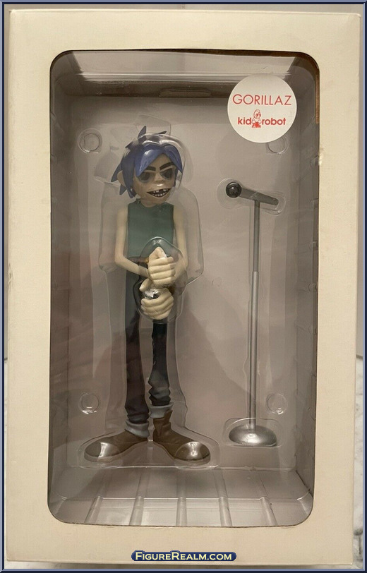 2D - Gorillaz - White Edition - Kidrobot Action Figure