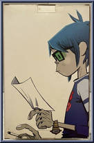 2D - Gorillaz - White Edition - Kidrobot Action Figure