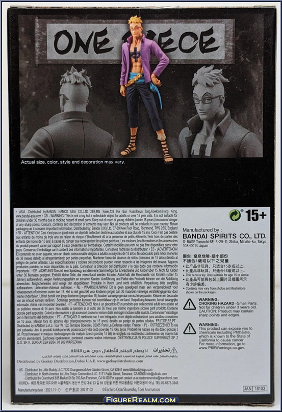 Marco (Grandline Men) (Vol. 18) - Grandline Series - One Piece - Bandai ...