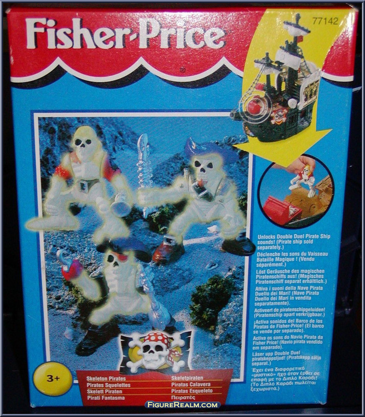 Skeleton Pirates - Great Adventures - Double Duel Pirate Ship - Fisher ...